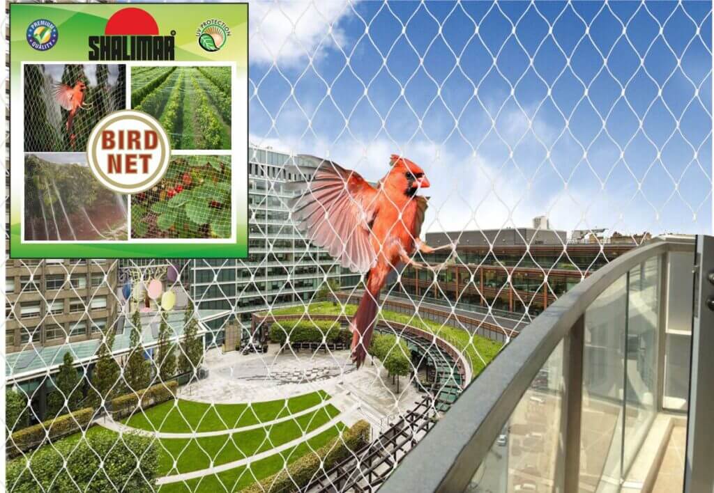 Buy Anti Bird Net, Pigeon Net & HDPE Bird Netting Online In India ...