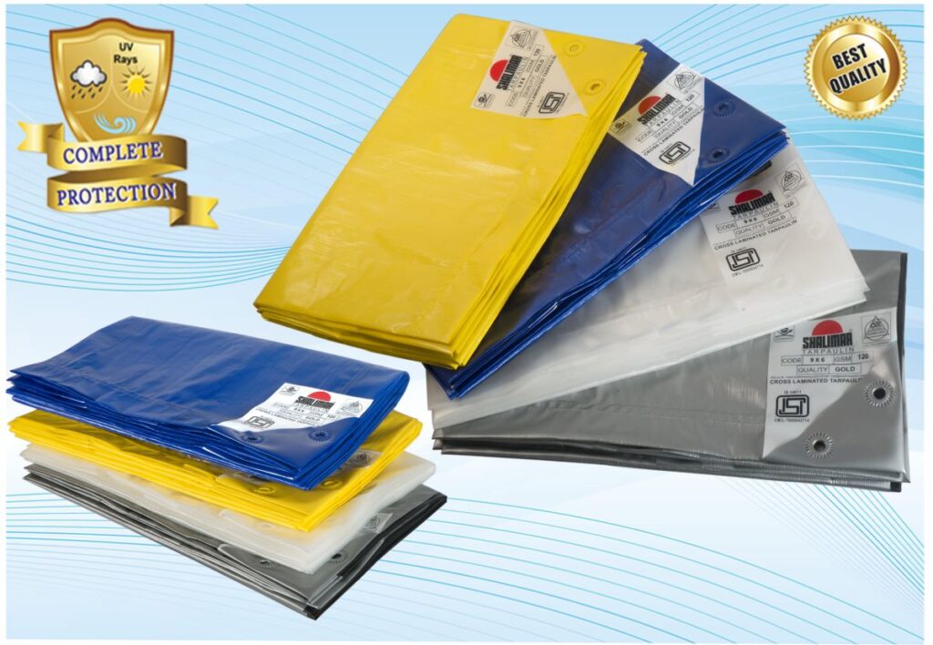 Buy Cross Laminated Tarpaulin Sheets From Manufacturers In India | Shalimar